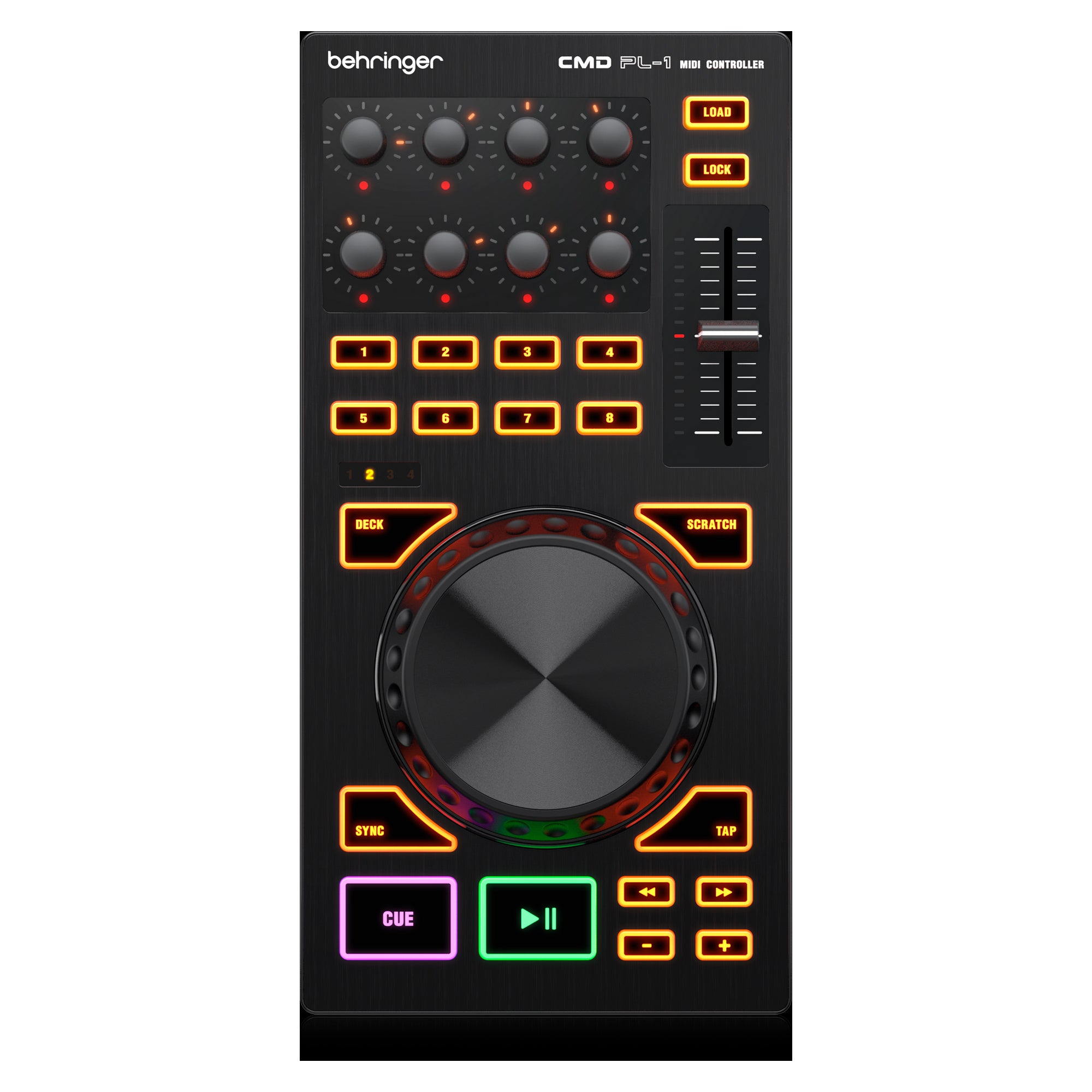 Controlador de DJ Modulo USB MIDI Deck Behringer - CMD PL-1 Controlador de DJ Modulo USB MIDI Deck Behringer - CMD PL-1